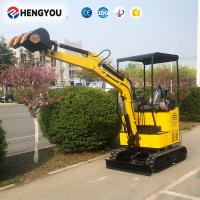 China EPA Mini Excavator 1.7 Ton Hydraulic Digger with 360° Rotation and 11.9kW Engine for sale