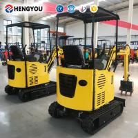 China EPA Mini Excavator 1.7 Ton Hydraulic Digger with 360° Rotation and 11.9kW Engine for sale
