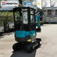 China HY-20 2 Ton Mini Excavator with 11.9kw Engine and 360° Rotation for Farm Use for sale