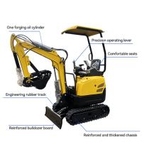 China HY-20 1 Ton Mini Excavator with 11.9kw Kubota Engine and 360° Rotation for Construction for sale