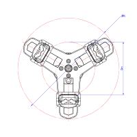 China Lightweight 500g Universal Soft Pneumatic Gripper for sale