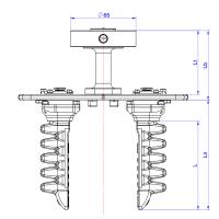 China ISO9001 4200g Universal Soft Pneumatic Gripper for sale