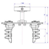 China Strong Adaptability 3500g SRT Soft Robotic Gripper for sale