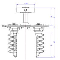 China 2800g Flexible Robot Gripper For Industrial Pick Place Operations for sale