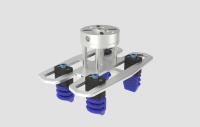 China 1500g Load Shaped Objects Soft Robot Gripper With Movable Palm for sale