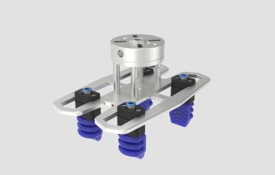 China 1500g Load Shaped Objects Soft Robot Gripper With Movable Palm for sale