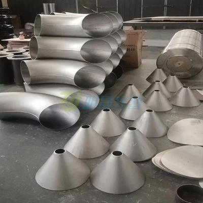 China Lightweight Titanium Pipe And Fittings TA1 / TA2 Oil Field Pipe Fittings For Oil  Gas Drilling for sale