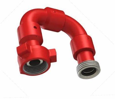China Type 10 High Pressure Swivel Elbow 105 MPa Threaded Union for sale