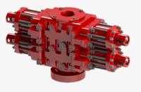 China Oilfield Well Control Equipment High Pressure Blowout Preventer Hydraulic Operated for sale
