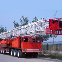 China XJ550 Oil Field Workover Rig Truck Mounted Oil Well Service Rig API Standard for sale