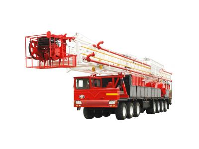 China 1500m Onshore Oil Rig Off Road Trailer Mounted Drilling Rig API Certified for sale