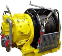 China Compact Pneumatic Winch Heavy Traction Air Winch Stepless Speed for sale