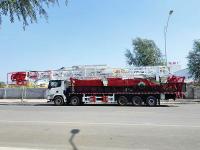 China XJ900 Workover Rig Vehicle Mounted Oil Well Service Rig XJ350 for sale