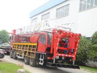 China XJ900 Workover Rig Vehicle Mounted Oil Well Service Rig XJ350 for sale