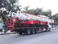 China XJ1100(XJ450) vehicle mounted workover rig for sale