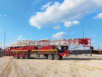 China XJ1100(XJ450) vehicle mounted workover rig for sale