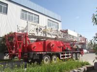 China XJ1100(XJ450) vehicle mounted workover rig for sale