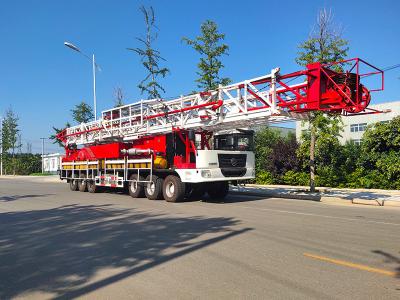 China XJ1600(XJ650) vehicle mounted workover rig for sale