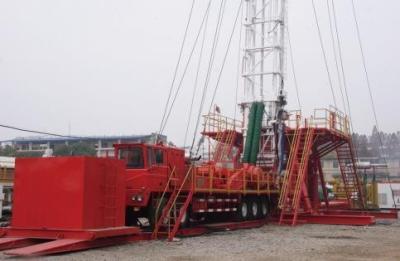 China High Performance Oilfield XJ150 Oil Well Truck Mounted Workover Rig for sale