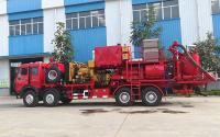 China Bouble cementing machine for workover rig ,Vehicle-mounted/semi-trailer/skid-mounted for sale