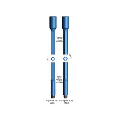 China Oil Drilling Equipment with precision milled Rotary Kelly flats meeting API specifications for and consistent drill string performance for sale