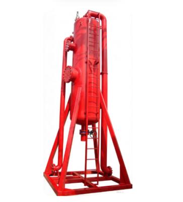 China Oilfield Mud Gas Separation Equipment, Vertical Mud Gas Separator for Well Kick Control for sale