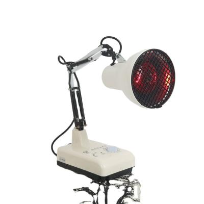 China Desktop Infrared Red Light Therapy Lamp 100W with 0.6-2.5μm Spectrum and 360° Rotation for Medical Rehabilitation for sale