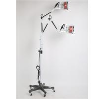 China Floor Standing Far Infrared Medical Heat Lamp 250W Dual Head with 360° Rotation and 2-25μm Spectrum for sale