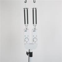 China Floor Standing Far Infrared Medical Heat Lamp 250W Dual Head with 360° Rotation and 2-25μm Spectrum for sale