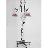 China Infrared Rehabilitation Physiotherapy Lamp with Floor Stand - 250W Dual Head, 360° Rotation for Elderly Care for sale