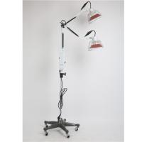 China Infrared Rehabilitation Physiotherapy Lamp with Floor Stand - 250W Dual Head, 360° Rotation for Elderly Care for sale