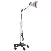 China 250W Floor-Mounted Infrared Physiotherapy Lamp with 5-Foot Stand and 2-25μm Spectrum Range for sale