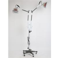 China Infrared Physiotherapy Lamp 250W Floor Stand Dual Head for Elderly Rehabilitation for sale