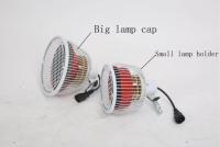 China Medical Physiotherapy Red Heat Lamp TDP 250W Floor Type Dual Head Iron Stand for sale