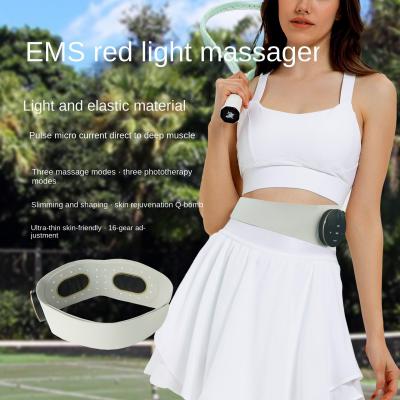 China Pulse EMS Massage Waist Massager with 3 Modes, 16 Levels and 10W Power for Home and Travel Use for sale