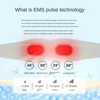China Pulse EMS Massage Waist Massager with 3 Modes, 16 Levels and 10W Power for Home and Travel Use for sale