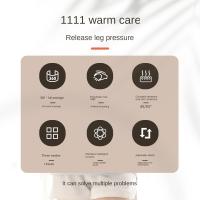 China Portable Leg Massager with Air Pressure Compression 3.7V 2600mAh Battery and Infrared Heating for Calf Muscle Relief for sale