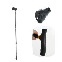China Hearty Expression Aluminum Walking Stick with Ice Cone Base - 70.5-94.5cm Adjustable Height, 110kg Capacity for Rehabilitation Therapy for sale