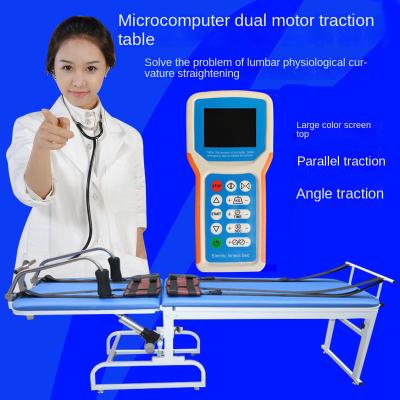 China Hearty Expression HE-TT001V1H01 Electric Traction Table with 1-99KG Force and 225KG Capacity for Spinal Decompression Therapy for sale