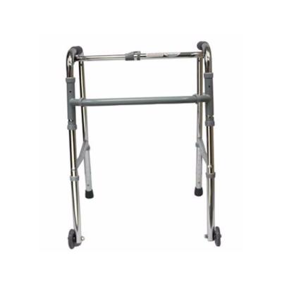China Indoor Four Wheel Rollator Walker HE-MWR01V1 - Aluminum Alloy Rehabilitation Equipment with Adjustable Height and Folding Design for sale