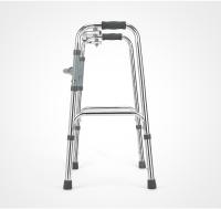 China Indoor Four Wheel Rollator Walker HE-MWR01V1 - Aluminum Alloy Rehabilitation Equipment with Adjustable Height and Folding Design for sale