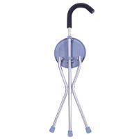 China Hearty Expression 4 Leg Cane Walking Stick Chair - Aluminum Lightweight 0.85kg with 100kg Capacity and 83cm Height for sale