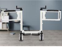 China Hearty Expression Electric Patient Transfer Chair with Commode - 75×60×40 cm, 21 kg, 8-Gear Height Adjustment for sale