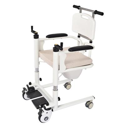 China Hearty Expression Electric Commode Lift Chair 75x60x40cm with 8-Gear Height Adjustment and 25kg Capacity for sale