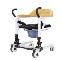 China Hearty Expression HE-TC001V1 Hydraulic Lift Transfer Chair - 14kg Lightweight, 120kg Capacity, 8-Gear Height Adjustment for sale