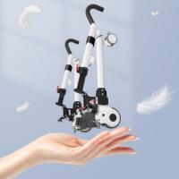 China Light Yellow Hydraulic Transfer Chair with 120kg Capacity & 8-Gear Height Adjustment - Aluminum Alloy Frame for sale