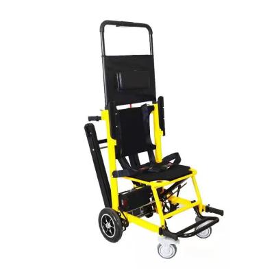 China Hearty Expression HE-SC001V1 Electric Stair Climbing Wheelchair 120W Motor 169KG Capacity Yellow for sale