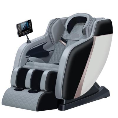 China 4D Zero Gravity Full Electric Body Massage Chair with Super Long L-Track and Heat Therapy System for sale