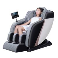 China 4D Zero Gravity Full Electric Body Massage Chair with Super Long L-Track and Heat Therapy System for sale