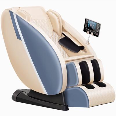 China 8D Vibrating Recliner Chair with Zero Gravity Positioning and Back Heating Function - Full Body Massage Sofa for sale